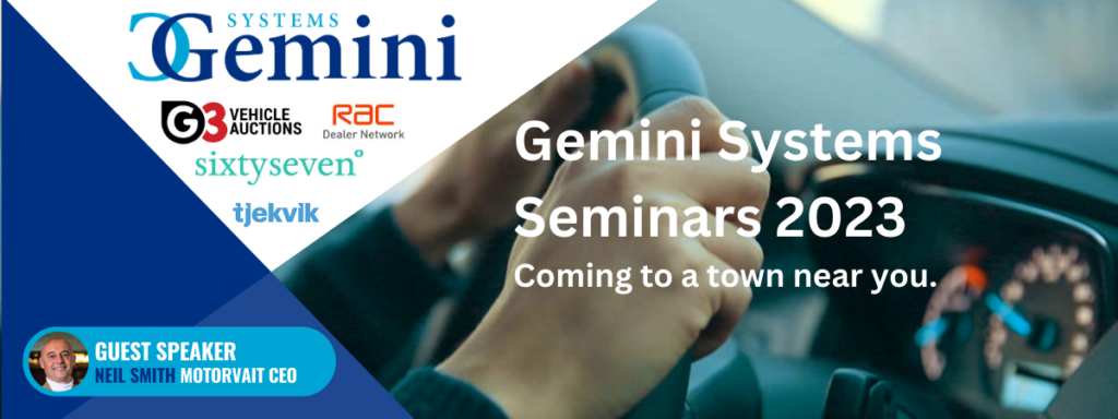Gemini 2023 Seminar Landing - Gemini Systems - Dealer Management Systems